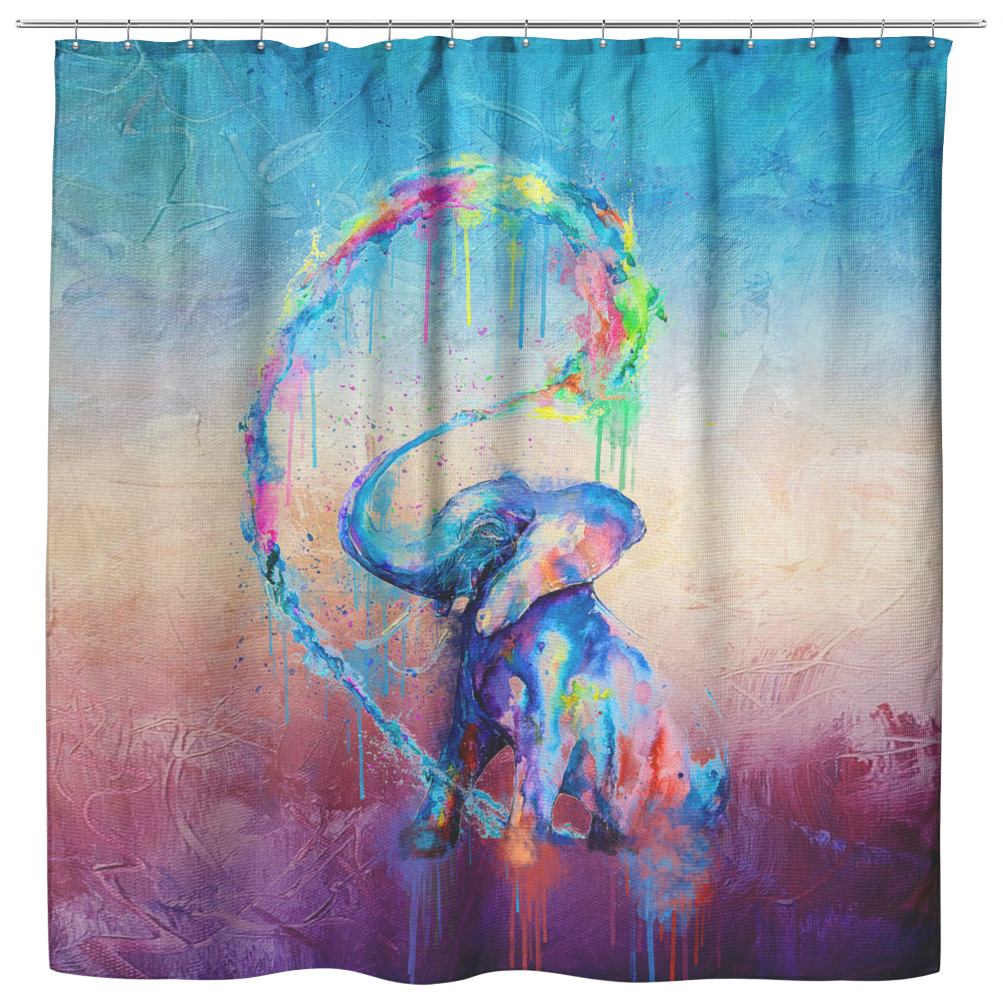 Elephant Shower Curtains