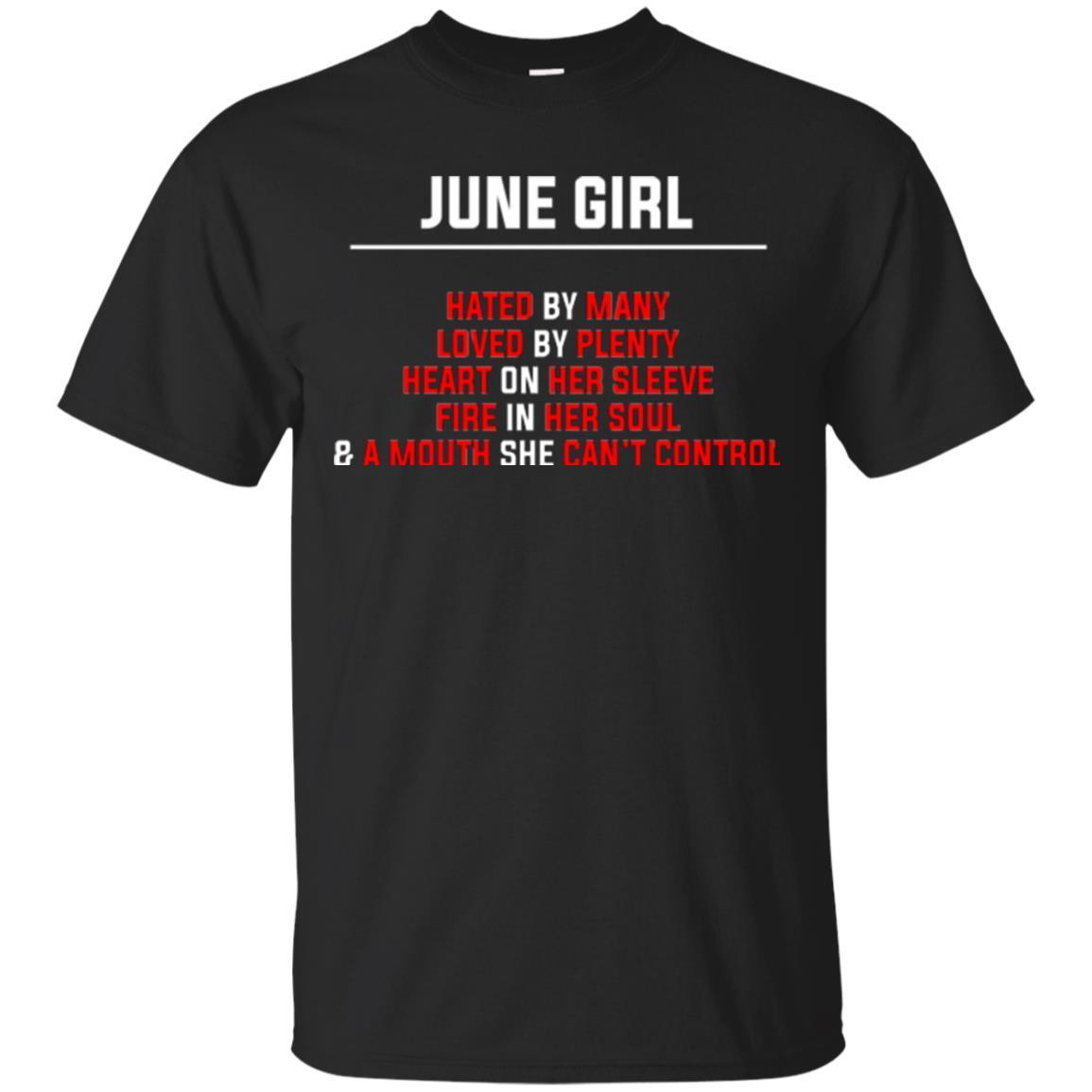 June Girl Hated By Many Loved By Plenty Heart On Her Sleeve Fire In He