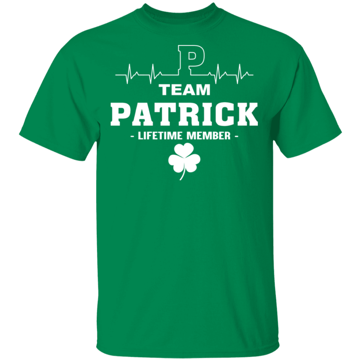 Patrick Team Lifetime Member Funny Gifts Patrick's Day Irish T-Shirt