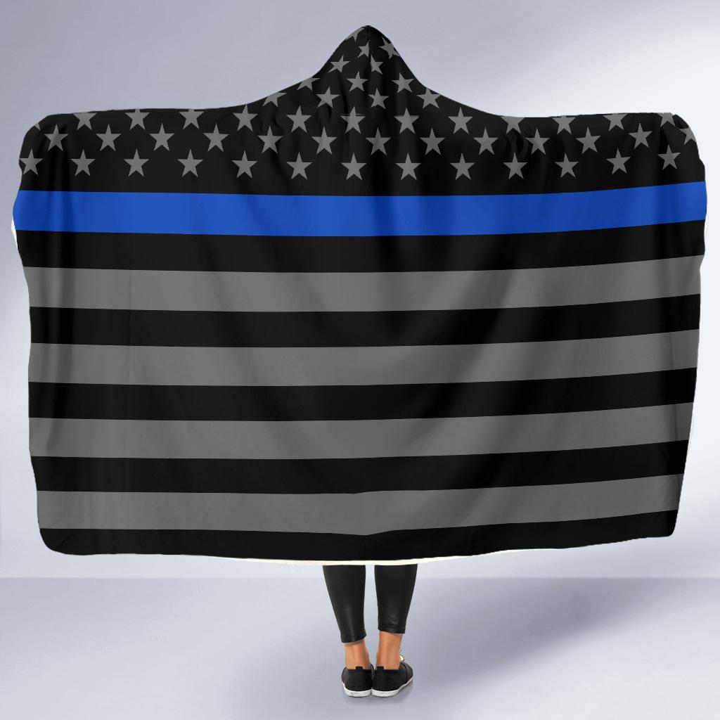 Police Unique Design Of Hooded Blanket